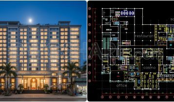 Hotel Archives - Free Cad Blocks, download DWG models for architects ...