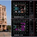 169. Free Mini Hotel Cad Drawings Download – Detailed Multi-storey ...