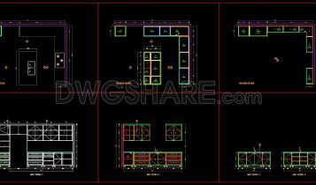 703. Free Download Precast Pile Foundation Layout CAD Drawing