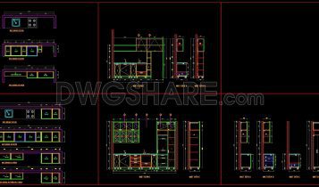 Kitchen CAD Blocks Free Download – High-Quality DWG Files