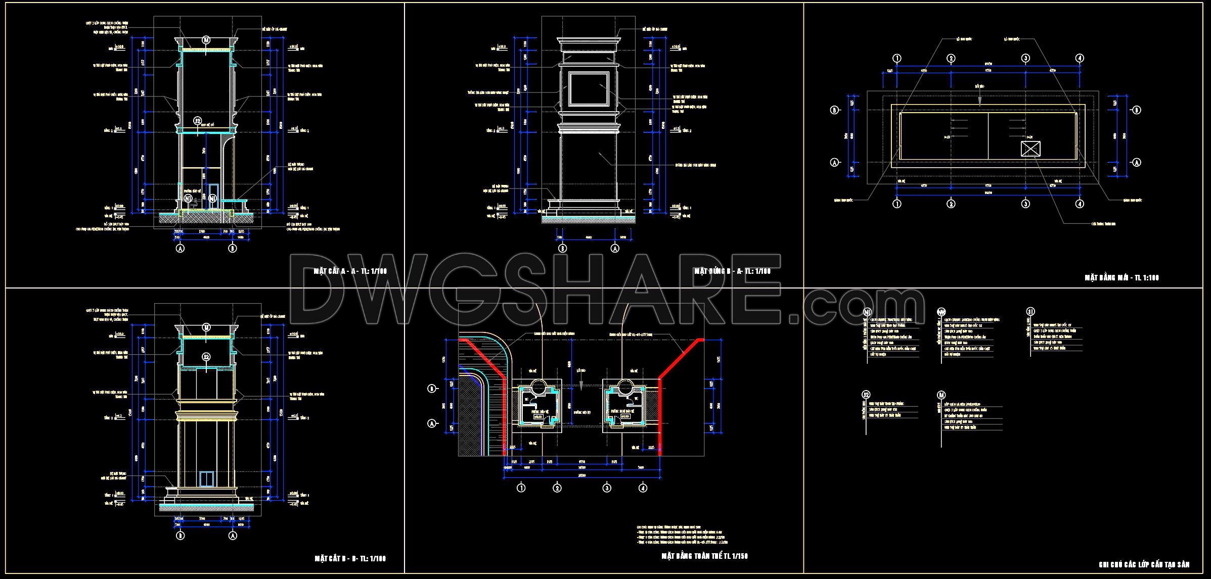 220. Free CAD detailed drawings of grand entrance gates for high-end ...
