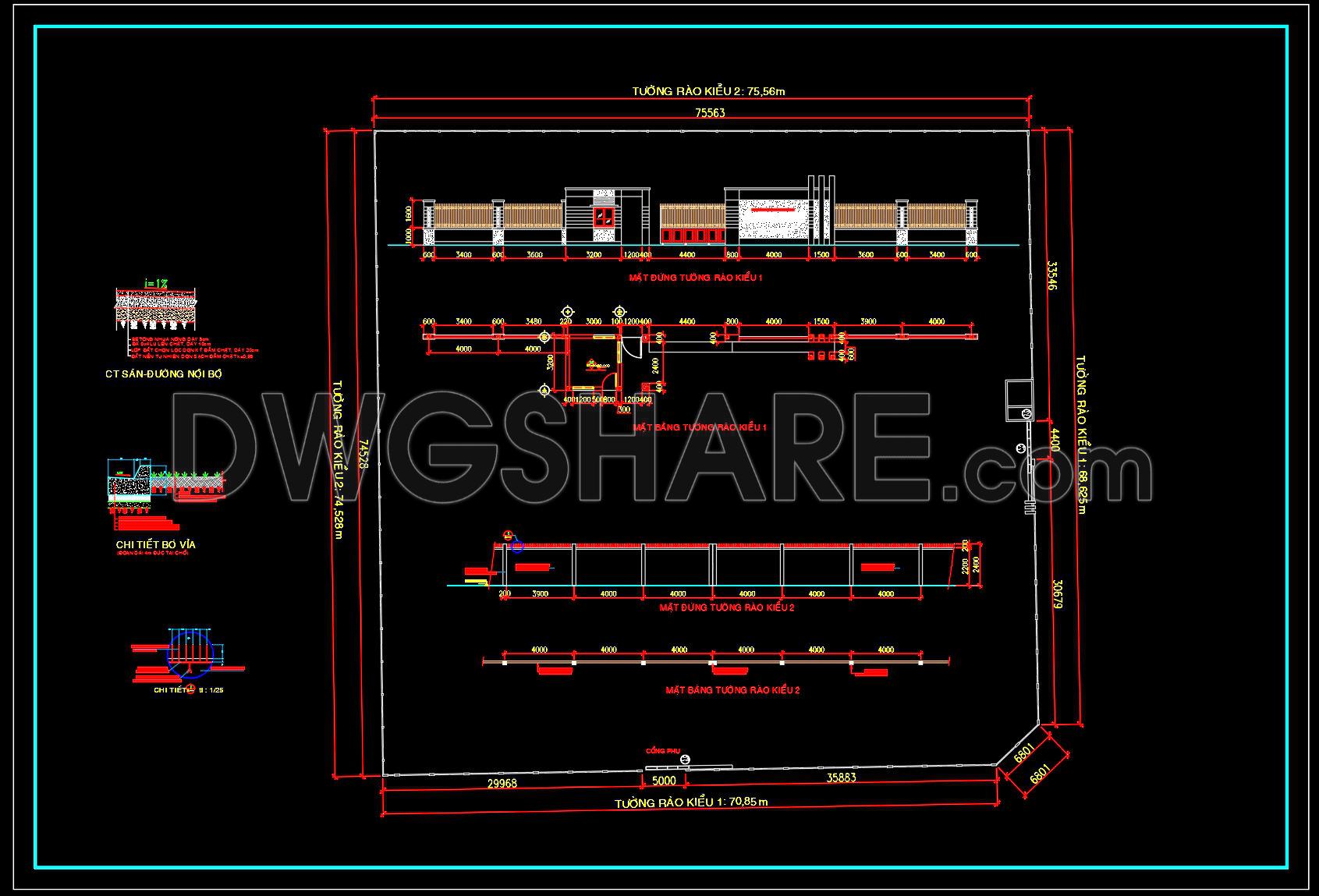 228. Download free CAD drawings of gates, fences, and construction details