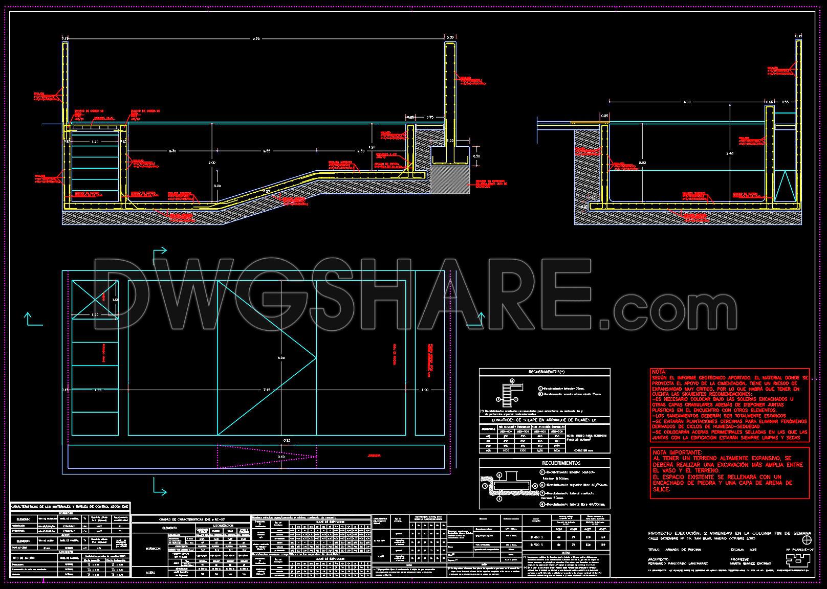 35. Free Download Swimming Pool Structural Plans