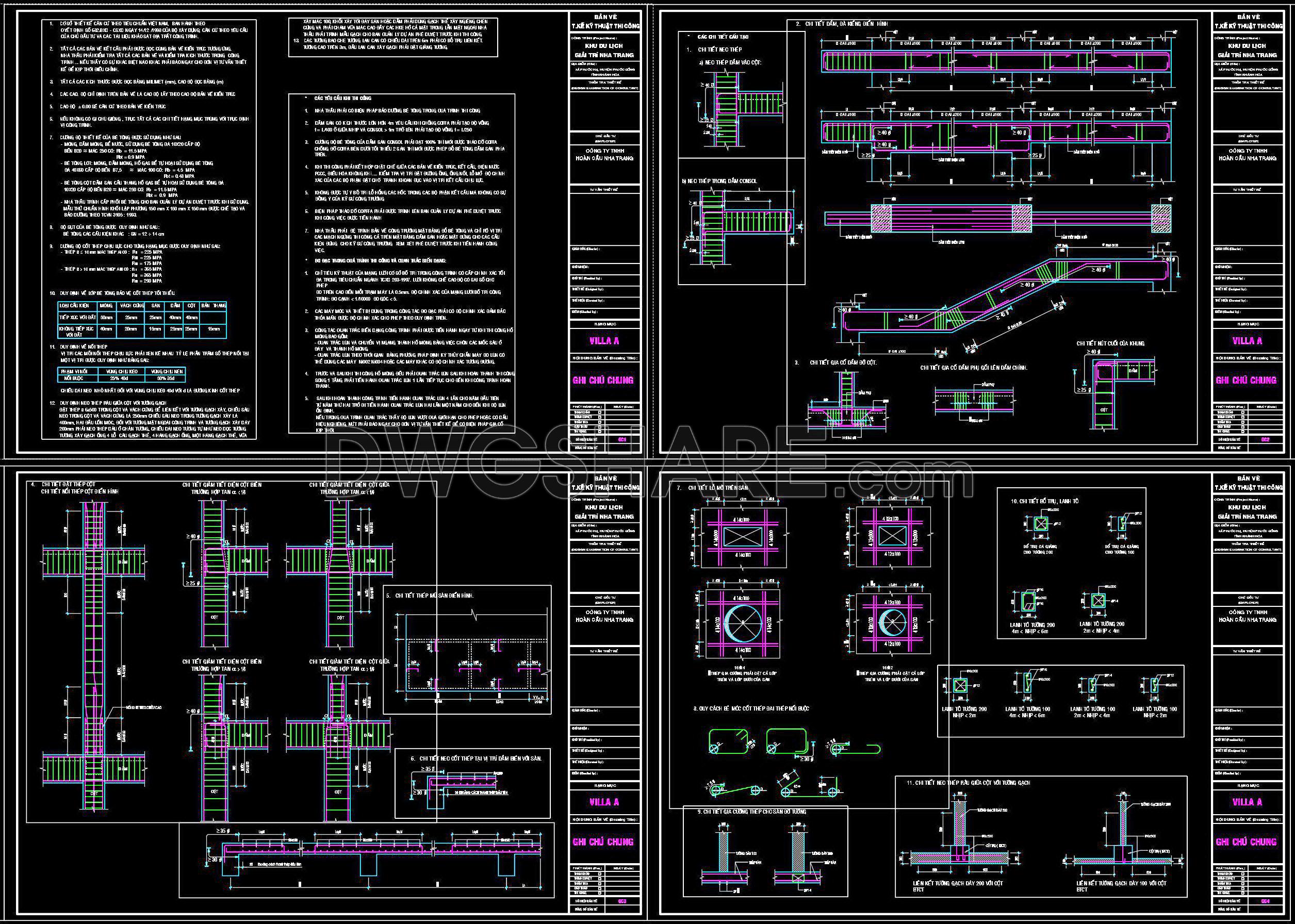 355. Free Download of Structural CAD Drawings for 18.5m x 20m ...