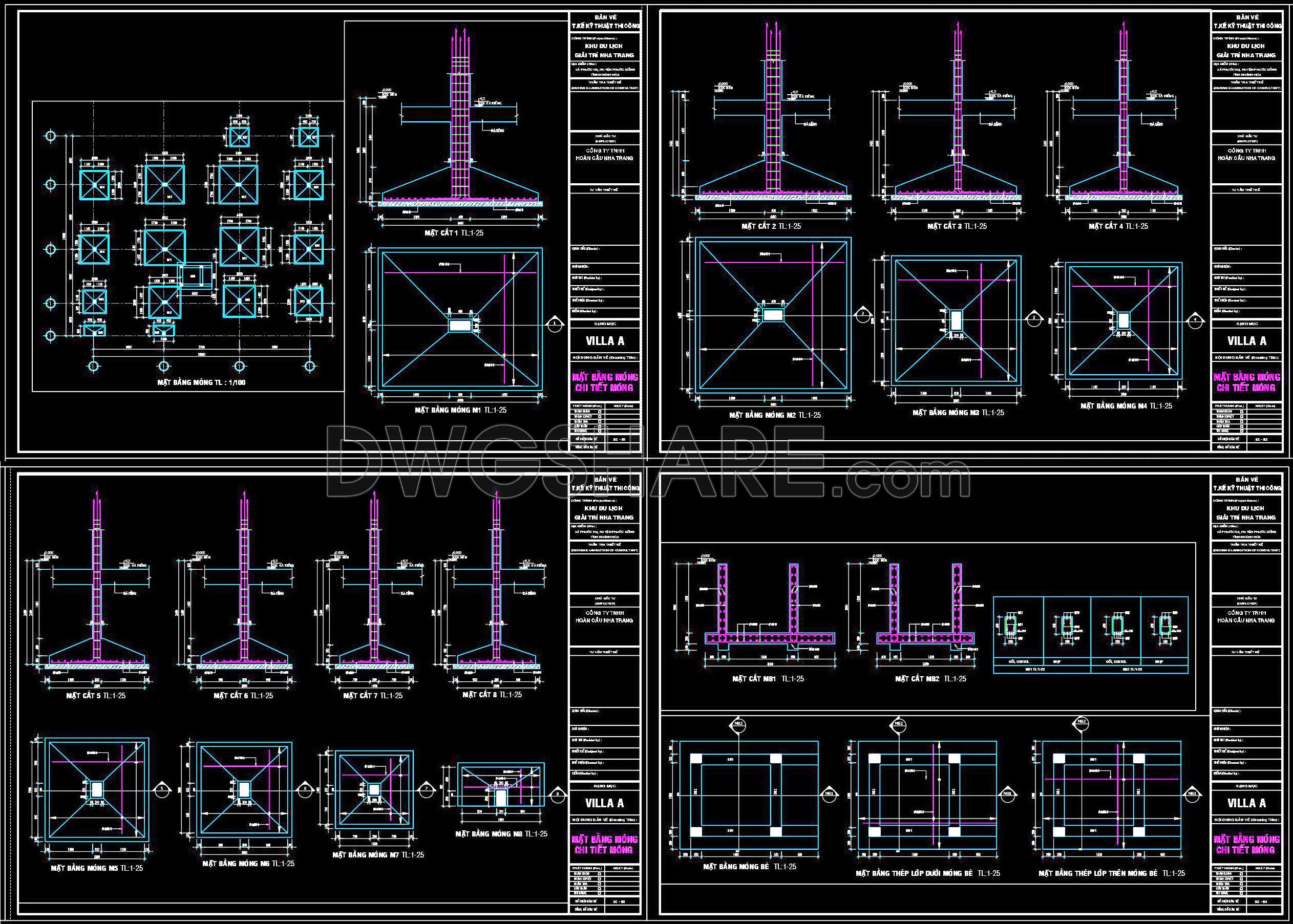 355. Free Download of Structural CAD Drawings for 18.5m x 20m ...