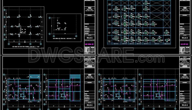 355. Free Download of Structural CAD Drawings for 18.5m x 20m ...