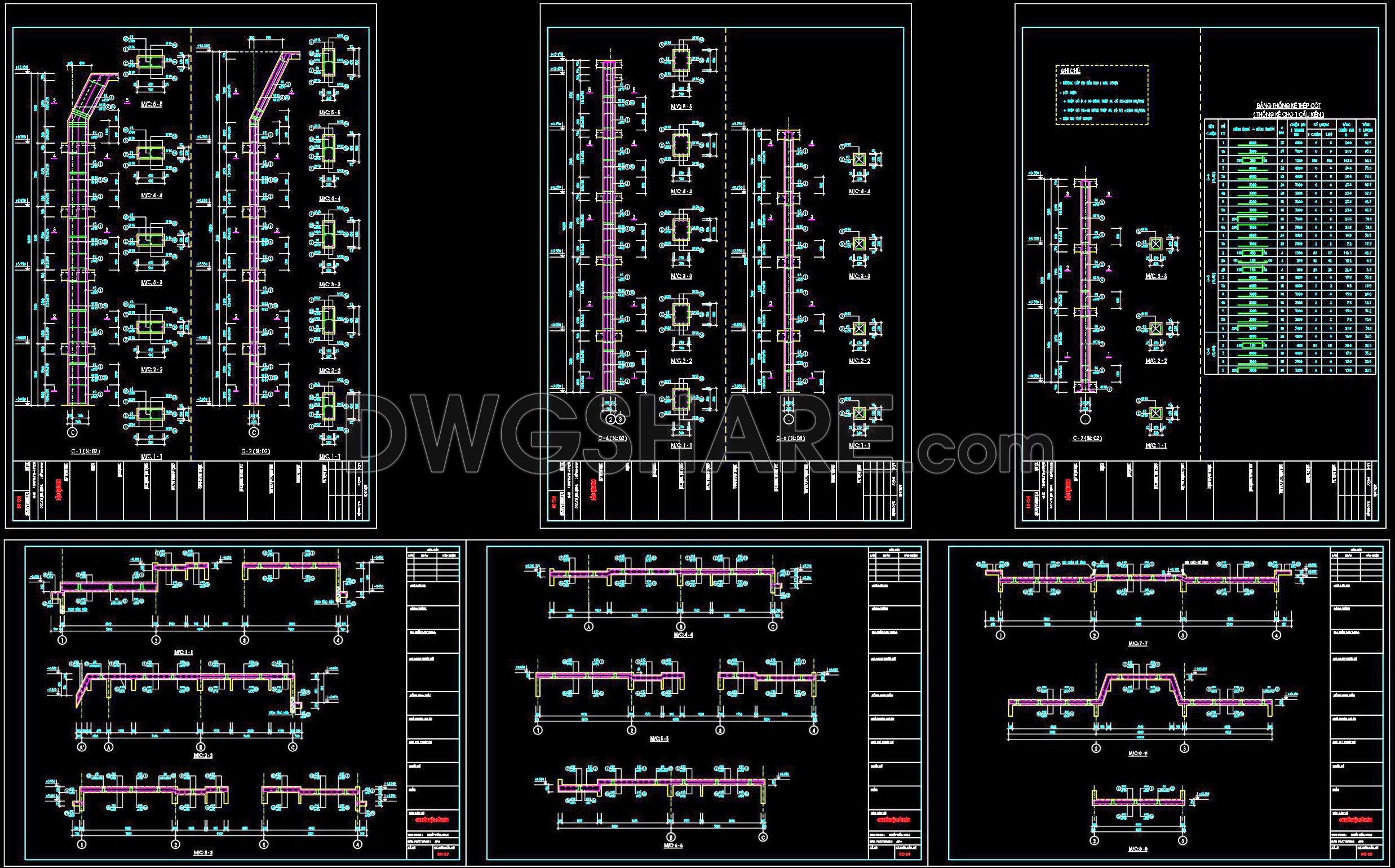 358. Free Download of Structural CAD Drawings for 11.7m x 15.3m ...