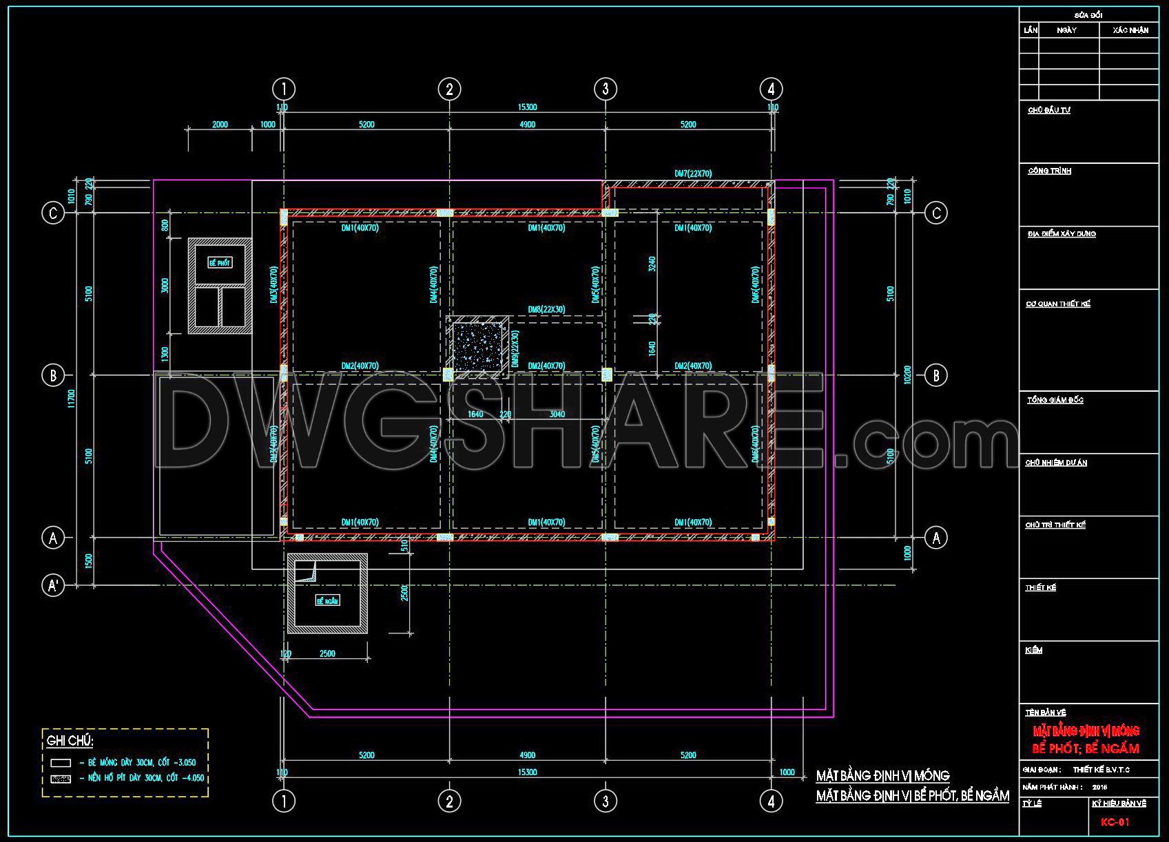358. Free Download of Structural CAD Drawings for 11.7m x 15.3m ...