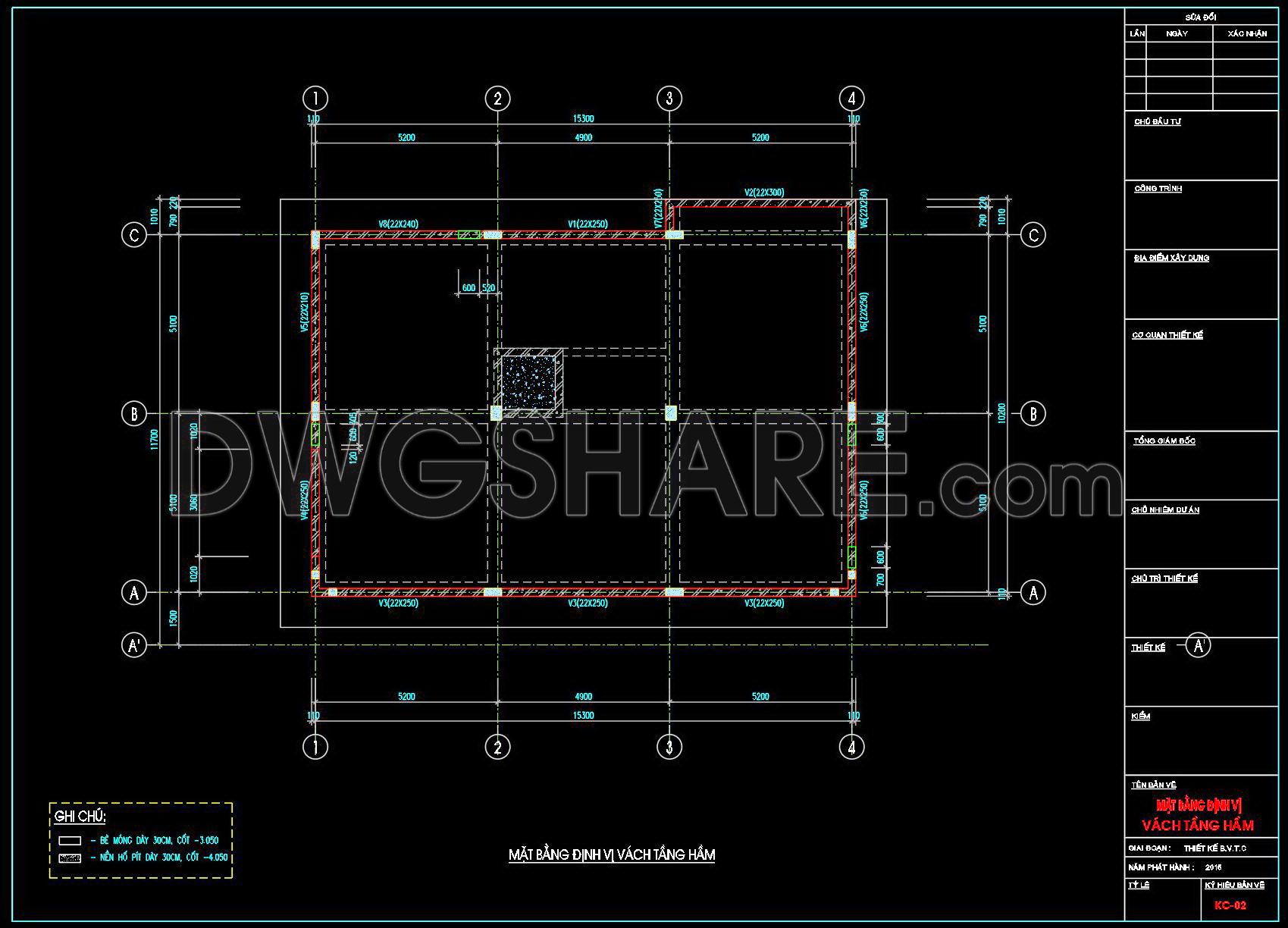 358. Free Download of Structural CAD Drawings for 11.7m x 15.3m ...