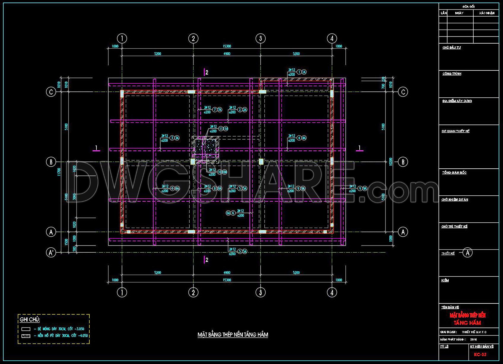 358. Free Download of Structural CAD Drawings for 11.7m x 15.3m ...
