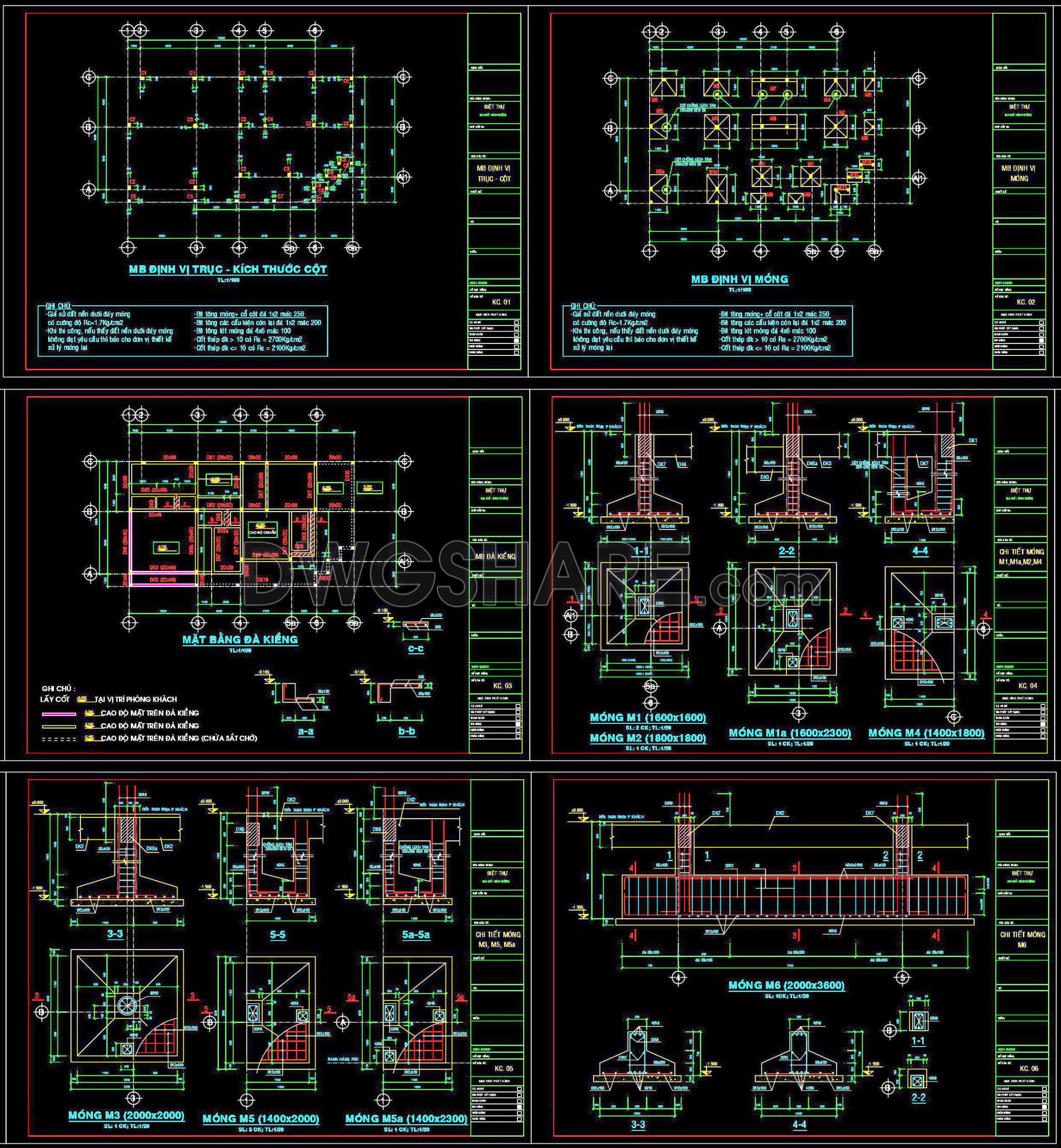 365. Free Download of Structural CAD Drawings for 9m x 15m Reinforced ...