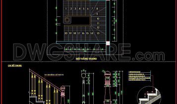 437. Free Download Detailed CAD Drawings for Outdoor Planter and Seating