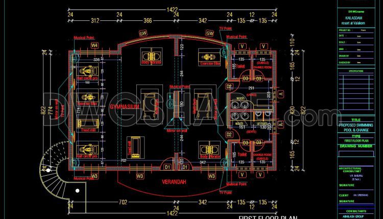 43. Free download Construction proposal for a swimming pool, changing ...