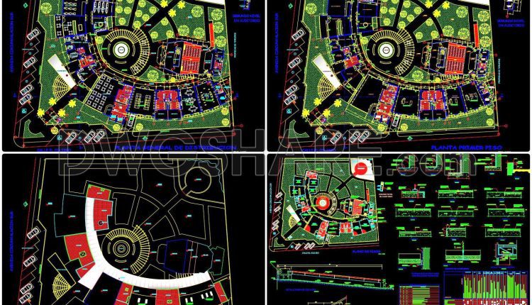 46. Download Autocad Dwg Drawings Of A Senior Citizens’ Recreational ...