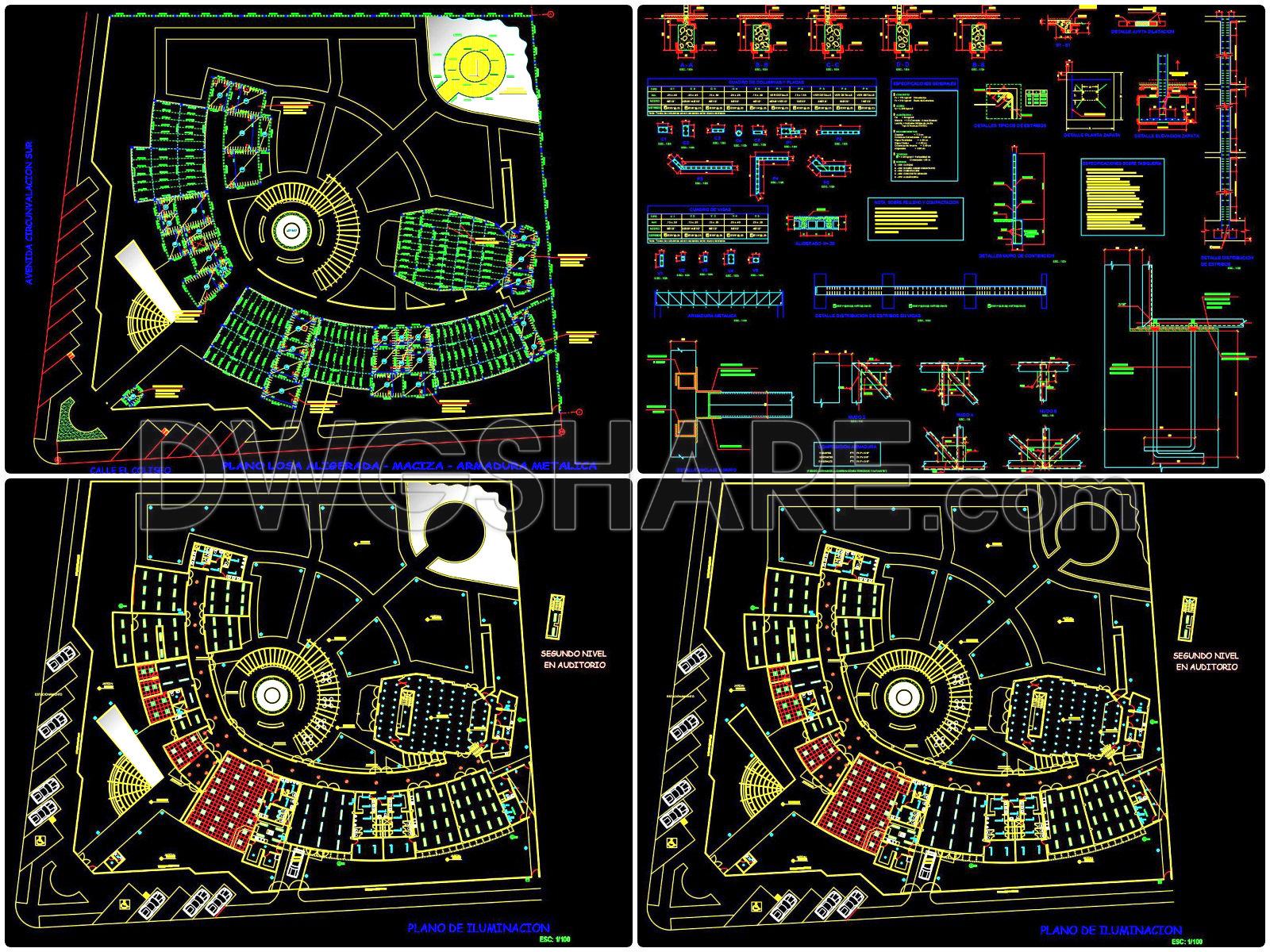 46. Download Autocad Dwg Drawings Of A Senior Citizens’ Recreational ...
