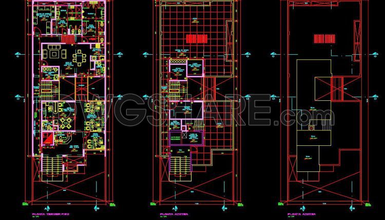 51. Download Architectural CAD Drawings of a Hemodialysis Clinic (3 ...