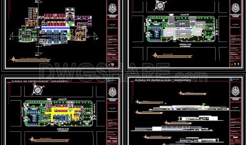 130. Free Download – CAD Shop Drawing of Bedside Table