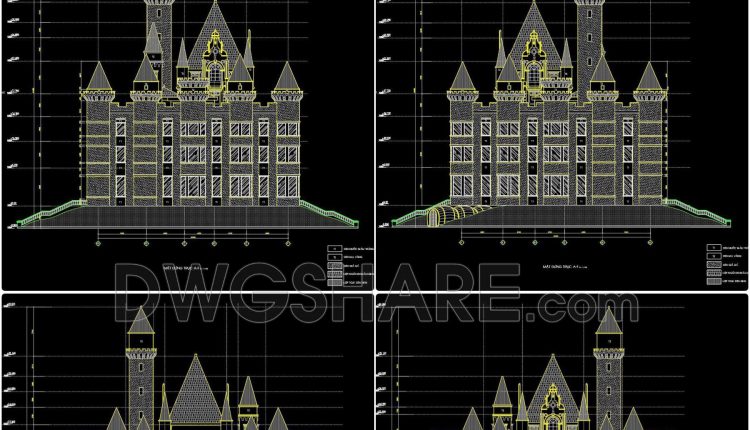 57. Free Download Architectural Drawings of the Disneyland Palace ...