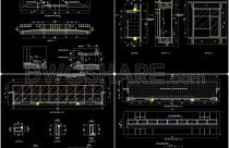 442. Download Free 3D Gypsum Ceiling CAD Drawings with Detailed Sections