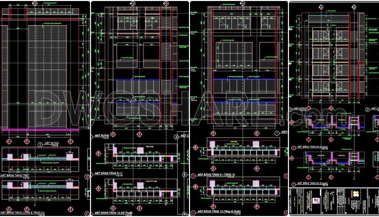 61. Download 28-story Apartment Building Architectural Drawings (8 ...
