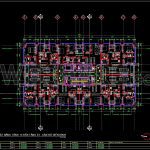 61. Free Cad Download – Typical Apartment Floor Plan (levels 14–23 ...