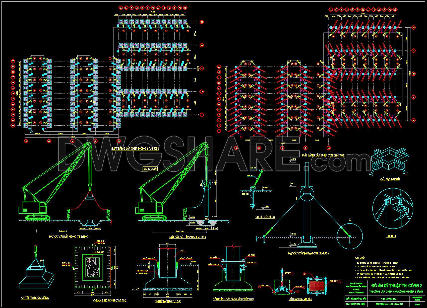 66. Download Industrial Prefabricated Building Construction Drawings