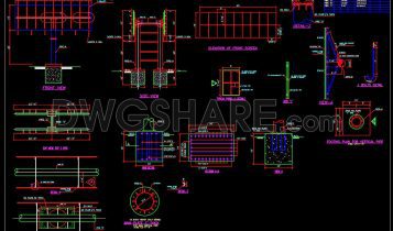Bus Station Autocad Drawing CAD Template Plan