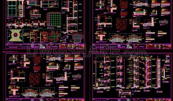 Free Drawing in Autocad: Structural CAD Blocks for format DWG