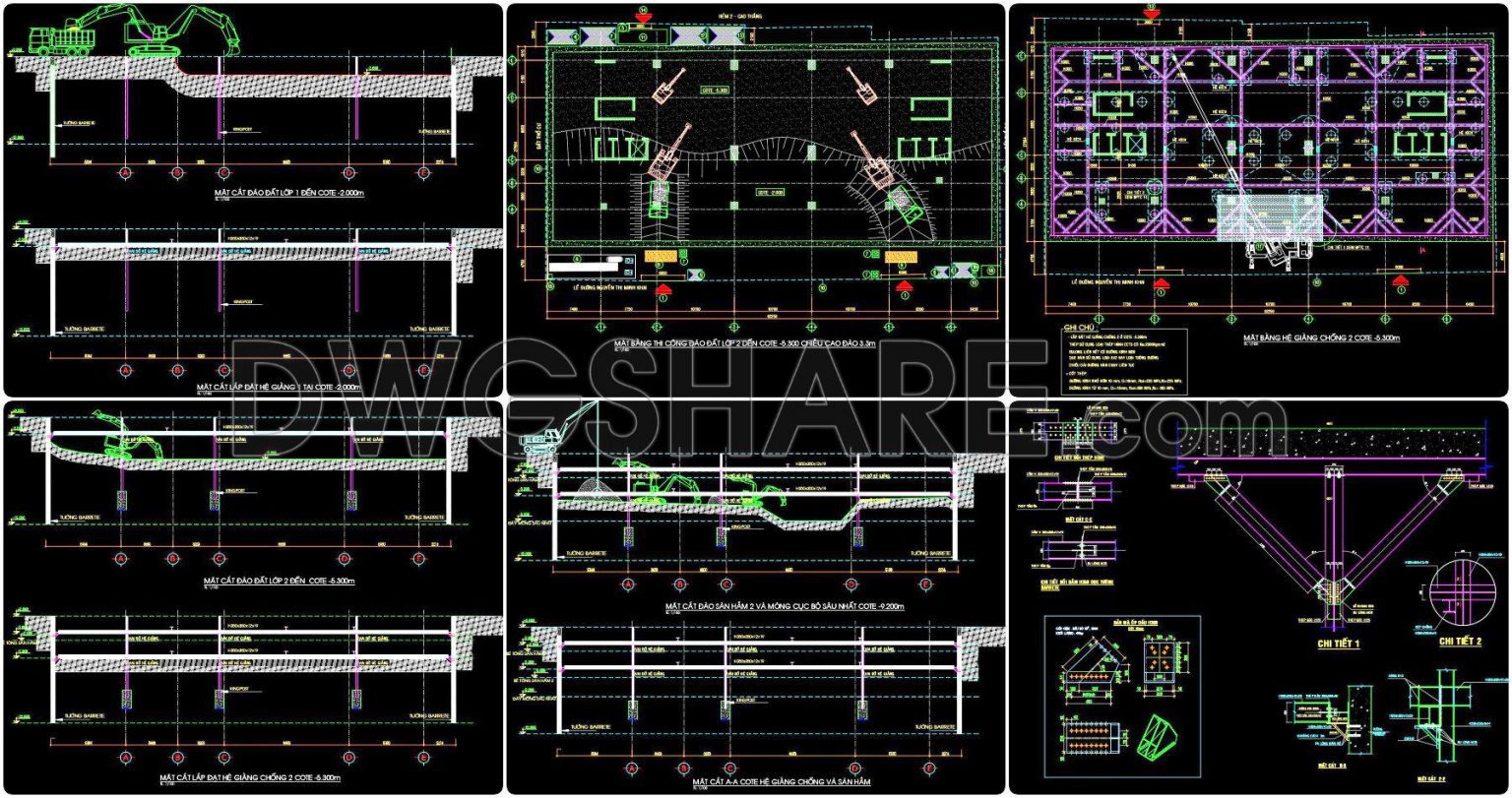 69. Download Top-Down Basement Construction Method Drawings