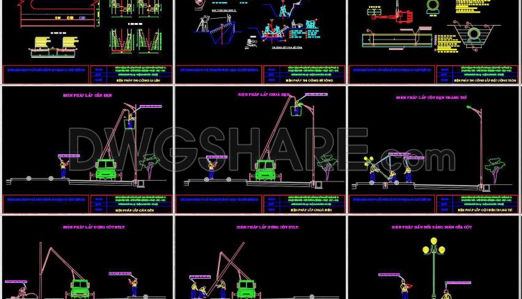 70. Compilation Of Cad Drawings For Infrastructure Construction Methods ...