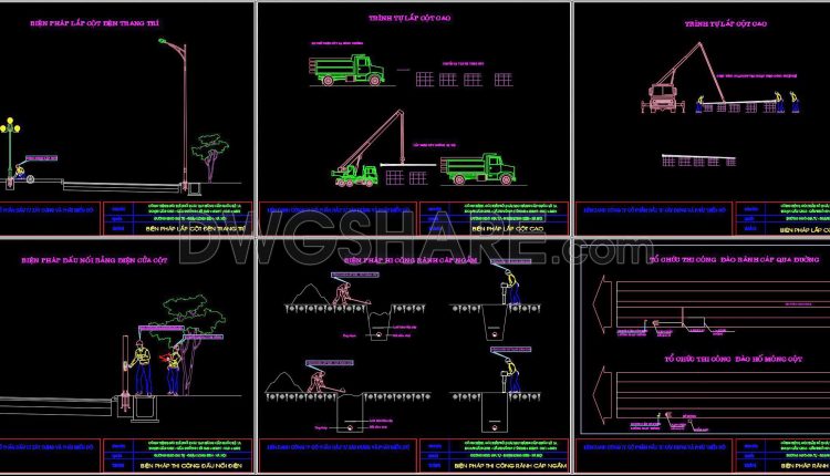 70. Compilation Of Cad Drawings For Infrastructure Construction Methods ...