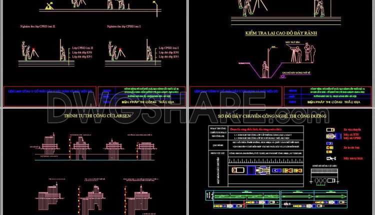 70. Compilation Of Cad Drawings For Infrastructure Construction Methods ...