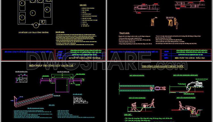 70. Compilation Of Cad Drawings For Infrastructure Construction Methods ...