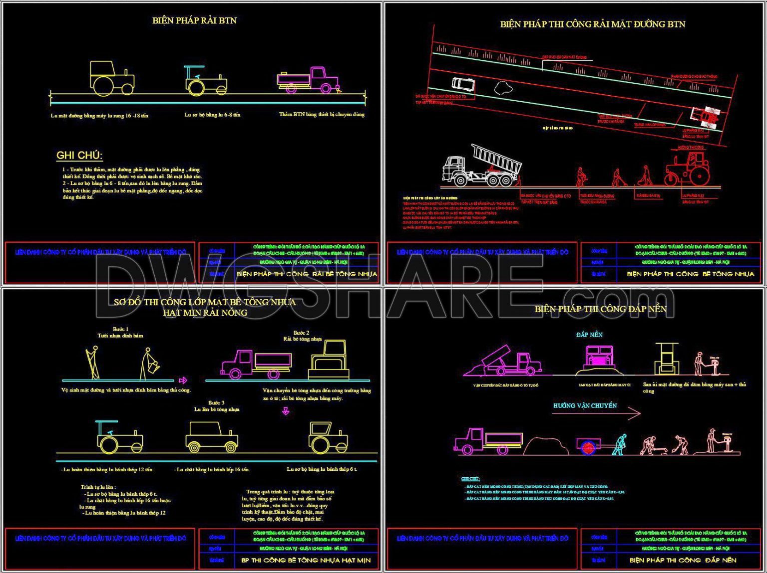 70. Compilation of CAD drawings for infrastructure construction methods