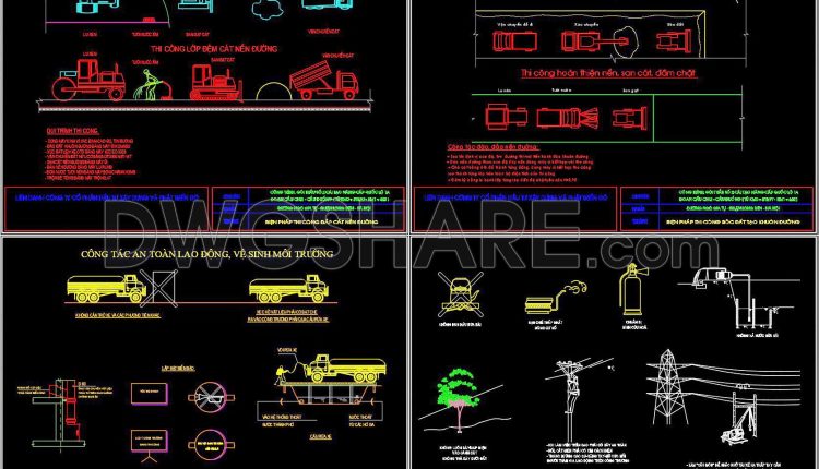 70. Compilation Of Cad Drawings For Infrastructure Construction Methods ...