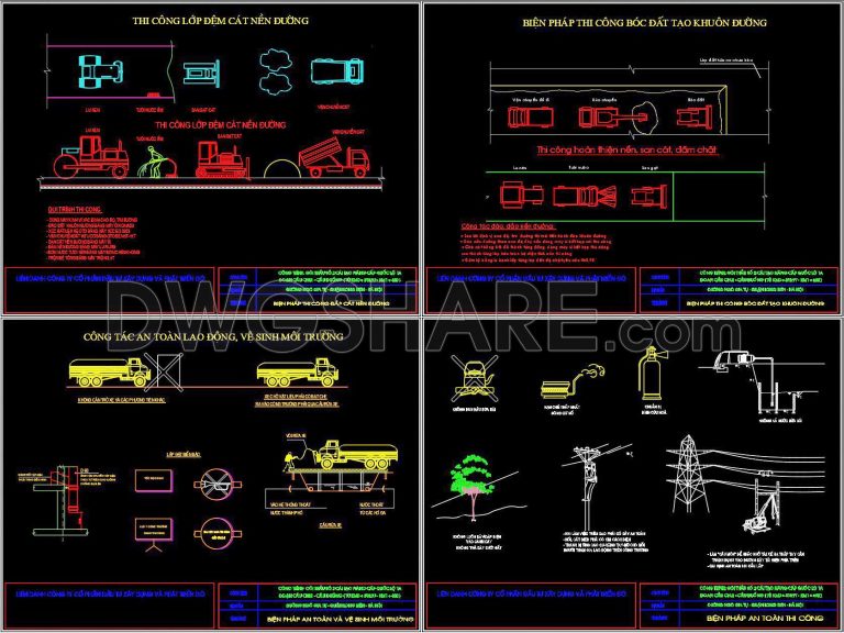 70. Compilation of CAD drawings for infrastructure construction methods