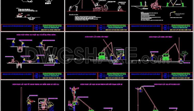 70. Compilation Of Cad Drawings For Infrastructure Construction Methods ...
