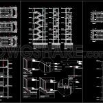 71. Download Cad Architectural Design Drawings Of A Modern 13-story ...