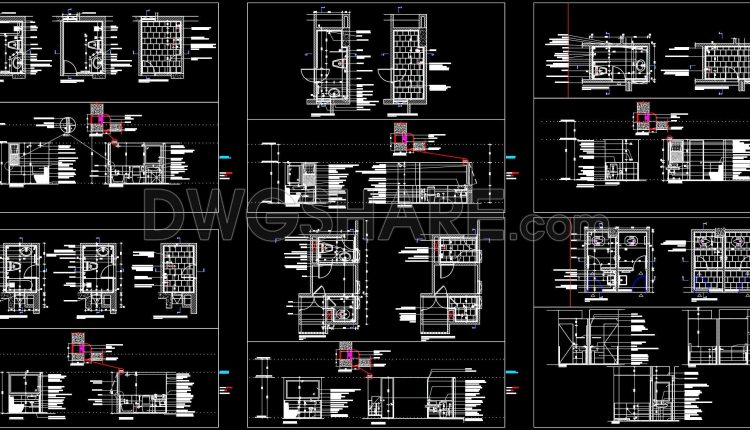 71. Download Cad Architectural Design Drawings Of A Modern 13-story ...