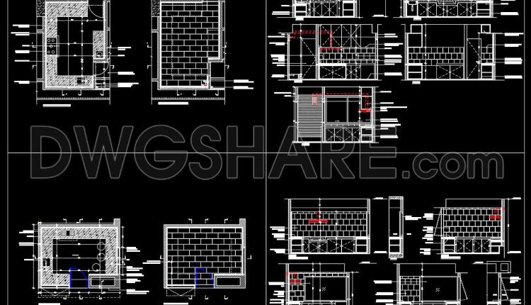 71. Download Cad Architectural Design Drawings Of A Modern 13-story ...