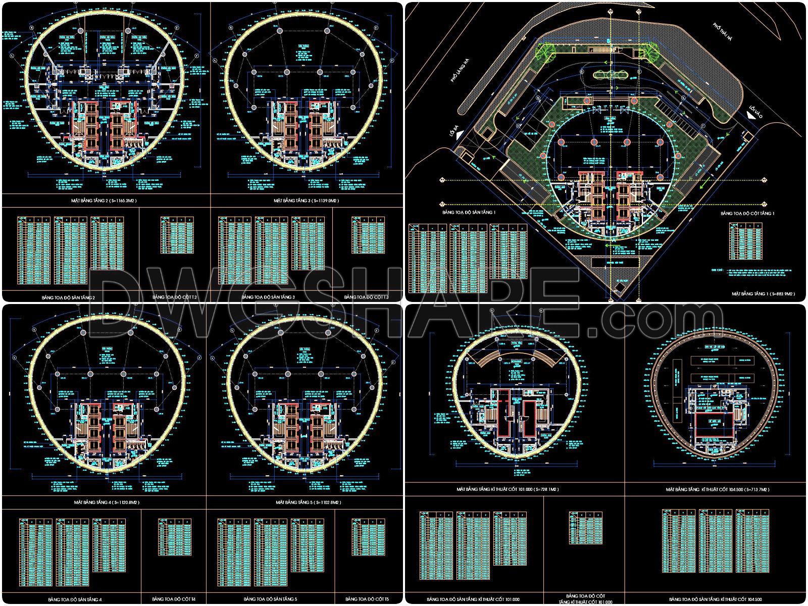 74. Download Free CAD Office Layout – Ground Floor 883m2