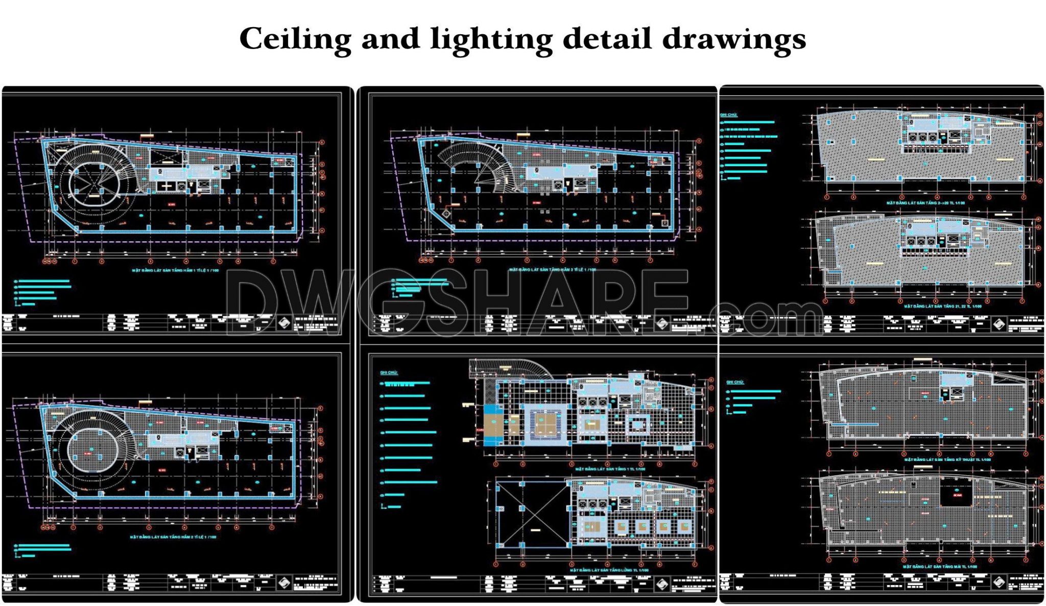 78. Free Download CAD Drawings of Office Building Floor Plans (Level 4 ...