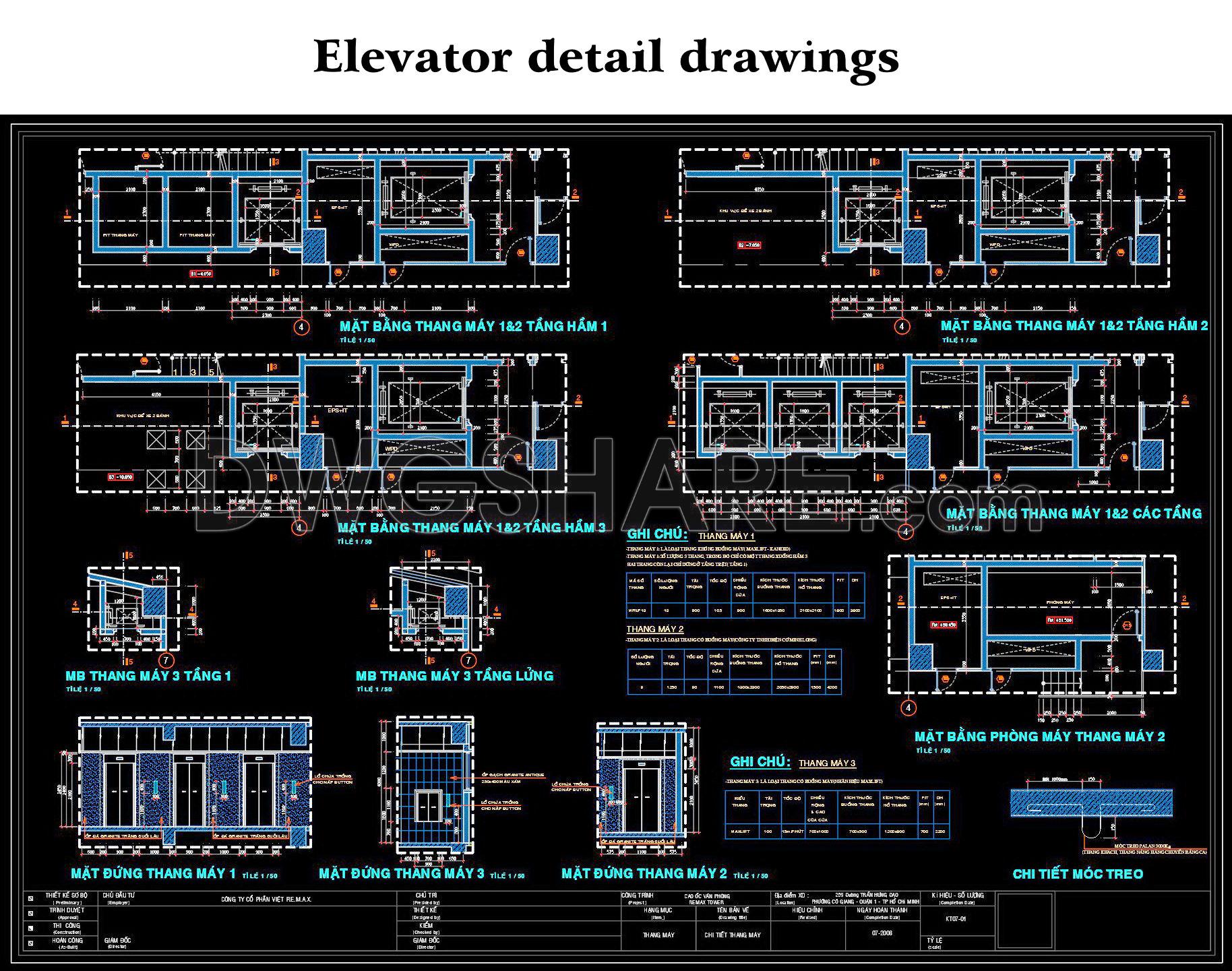 78. Elevator Detail Drawings (1) - Free Cad Blocks, download DWG models ...
