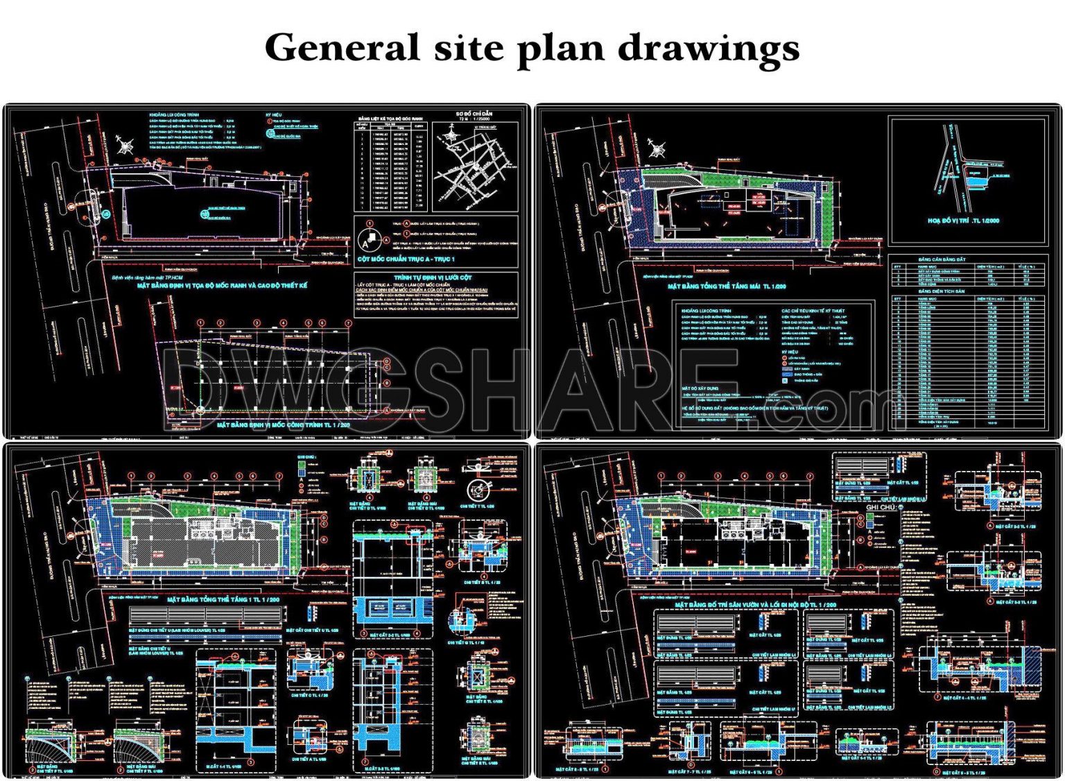 78. Free Download CAD Drawings of Office Building Floor Plans (Level 4 ...