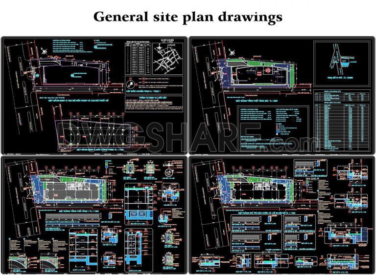 78. Free Download CAD Drawings of Office Building Floor Plans (Level 4 ...
