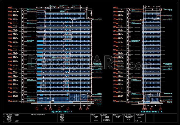 78. Free Download CAD Drawings of Office Building Floor Plans (Level 4 ...