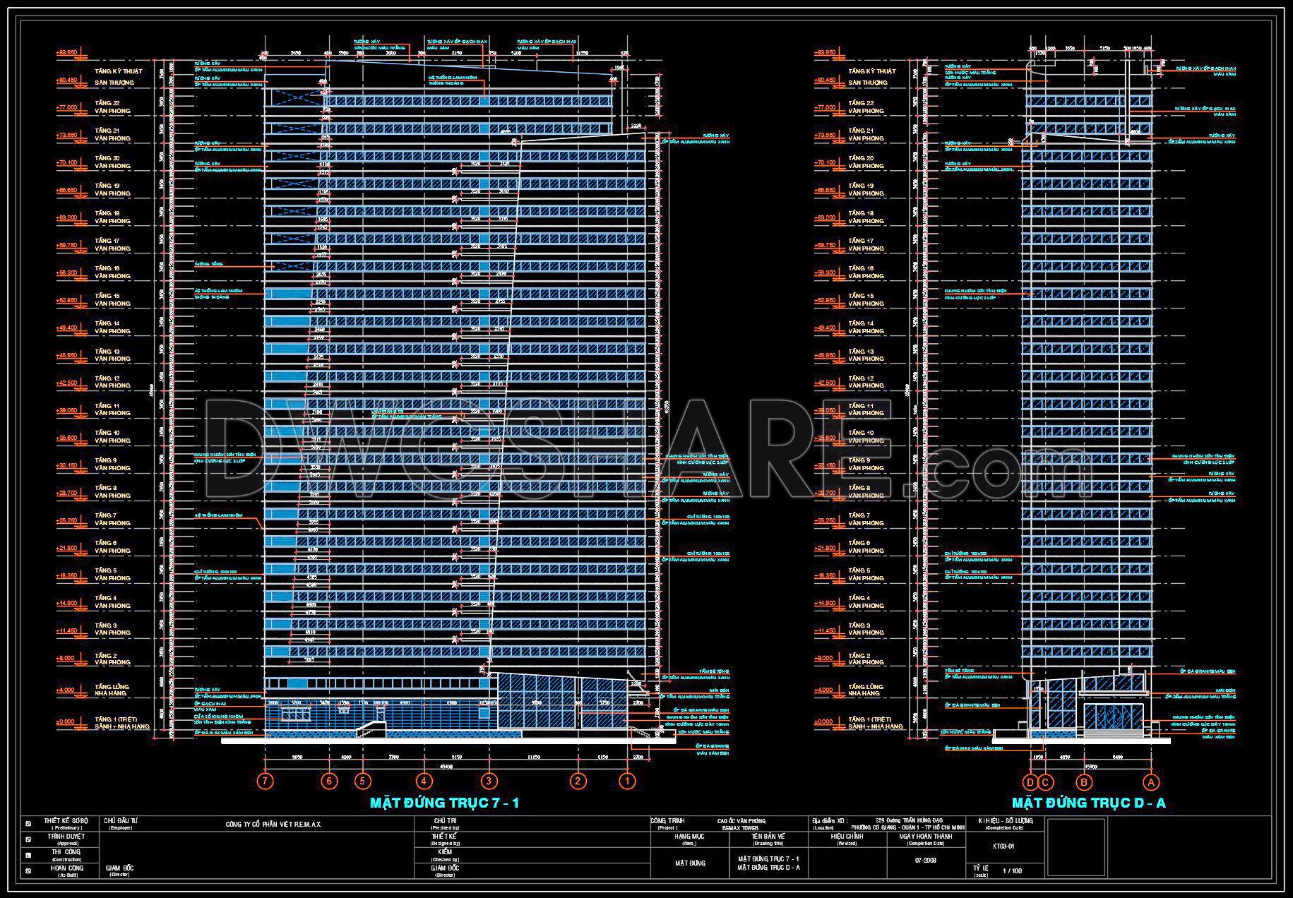 78. Main Elevation Drawings (2) - Free Cad Blocks, download DWG models ...