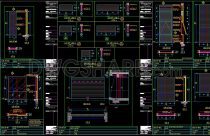 437. Free Download Detailed CAD Drawings for Outdoor Planter and Seating
