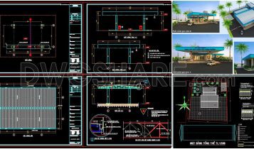 Fuel Station - Free Cad Blocks, download DWG models for architects ...
