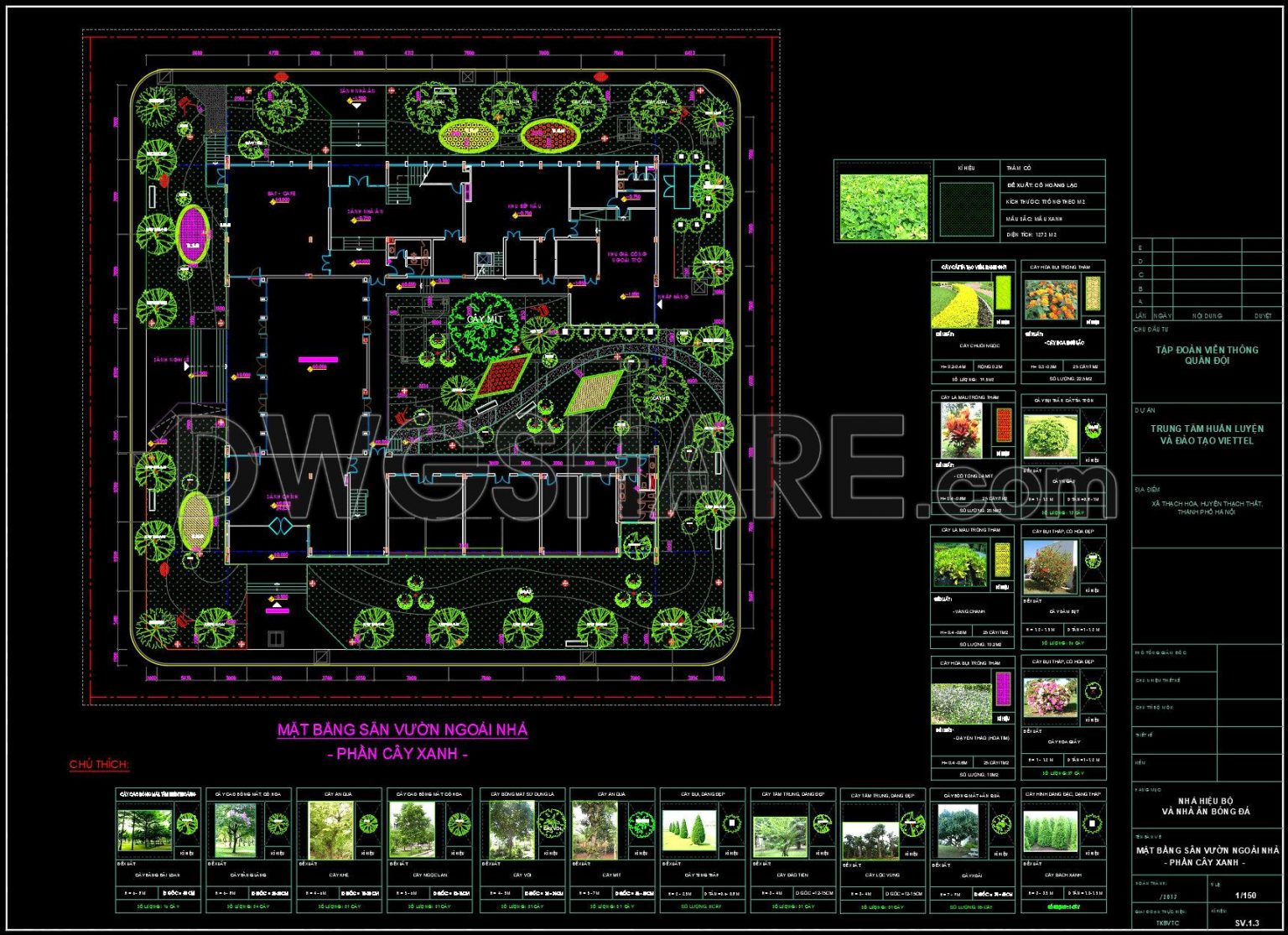 167. Outdoor Garden Landscape Layout Plan – Greenery Arrangement (CAD ...